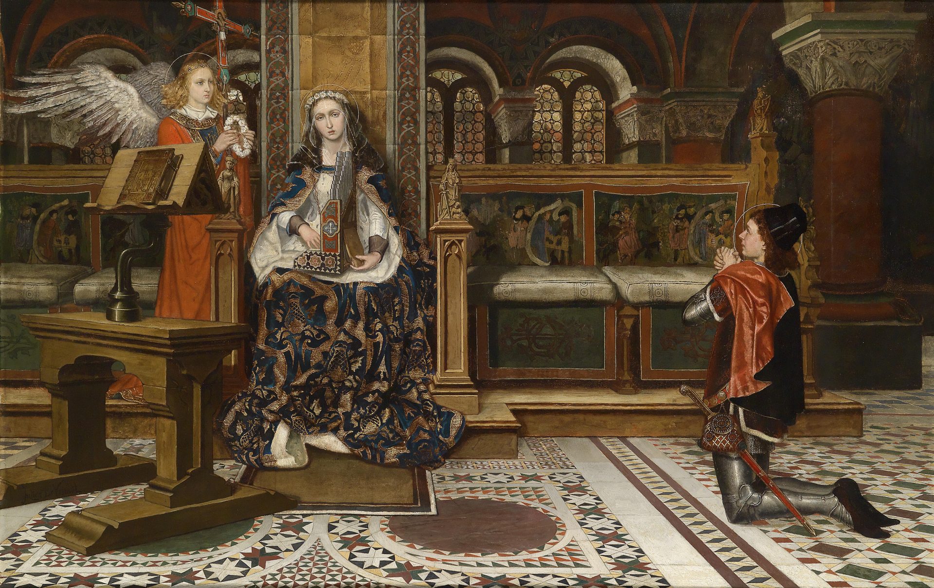 Portative organs and "portative organs" - Medieval Organ